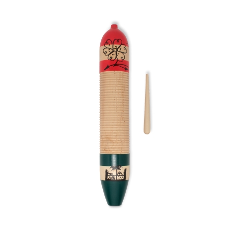 Cp By Lp Cylinder Guiro With Scraper Latin Percussion (61563) by Hal ...