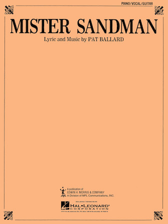 Mister Sandman | Hal Leonard Online